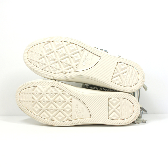 Converse | Shoes | Converse Fringe Mocassin Sneakers Zipper Back | Poshmark
